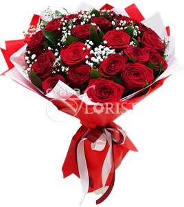 Classic bouquet of red roses 'Everlasting Classics' - delivery from ...